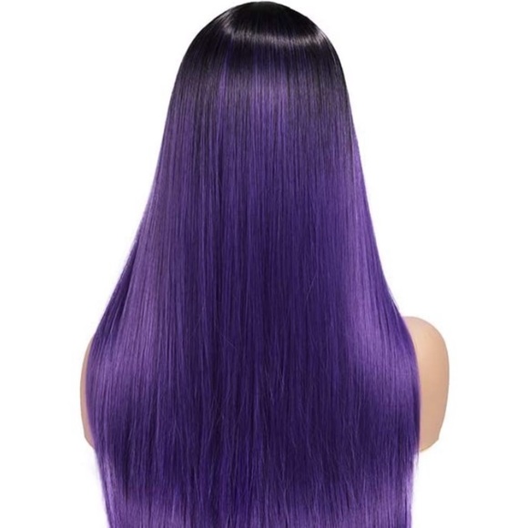 Hair | 26 Long Straight Purple Wigs | Poshmark